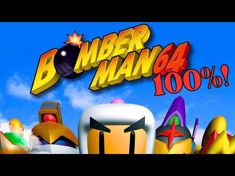 Bomberman 64 (🎮N64) - ✨HD Longplay | 100% Completion | No Commentary