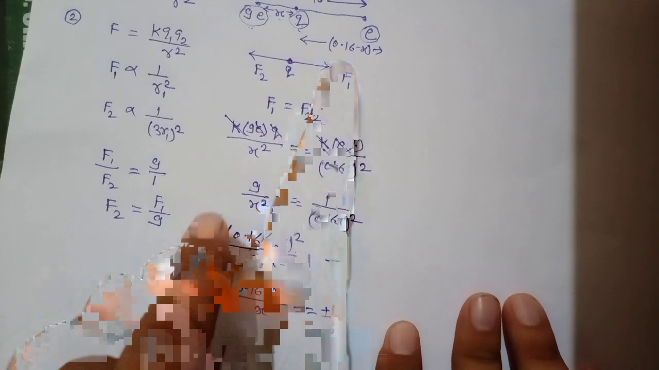 Electrostatics @@@ Nitin Sir Ch 01