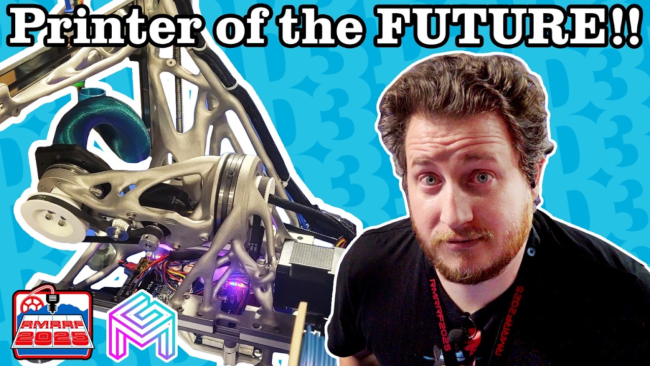 5 AXIS METAL 3D Printer!! - Generative Machine - RMRRF25