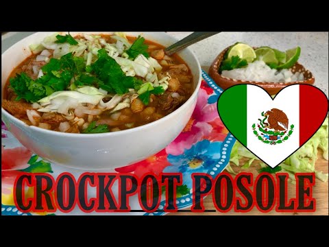 EASY CROCKPOT POSOLE | DUMP & GO RECIPE !!!