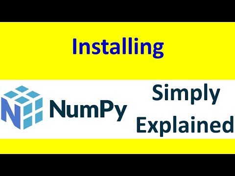 installing numpy in jupyter Notebook