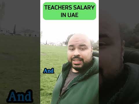 How much teachers are paid in the UAE #dubai #uae #education #teachingjobs #teachersalary #sharjah