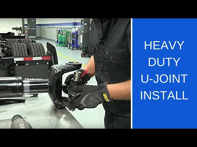 Step-by-Step Guide to Installing an SKF Heavy Duty U-joint on a ...