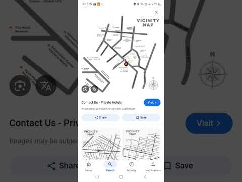 Vicinity Map of Ortigas, Quezon City, and Makati.