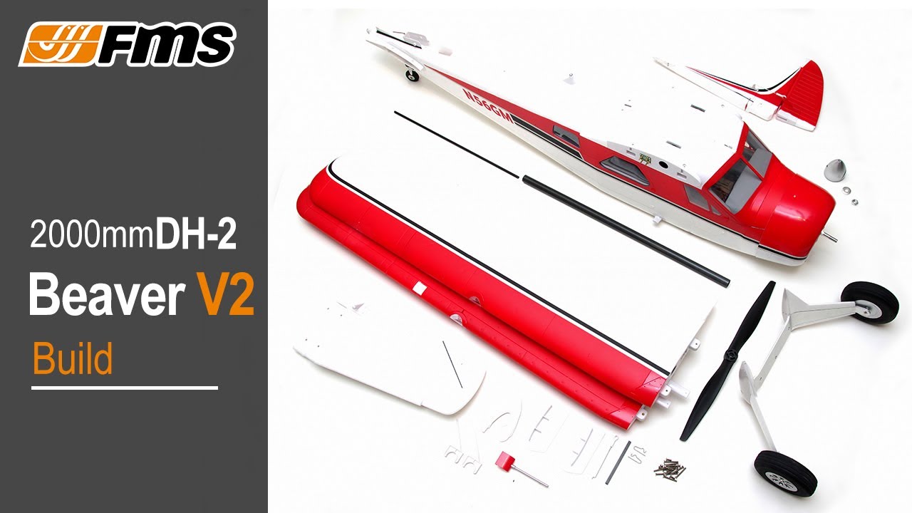 FMS 2000mm (78.7") Beaver V2 Sea Planes with Reflex V2, PNP