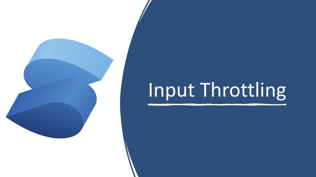 SolidJS + LightningJS Input Throttling
