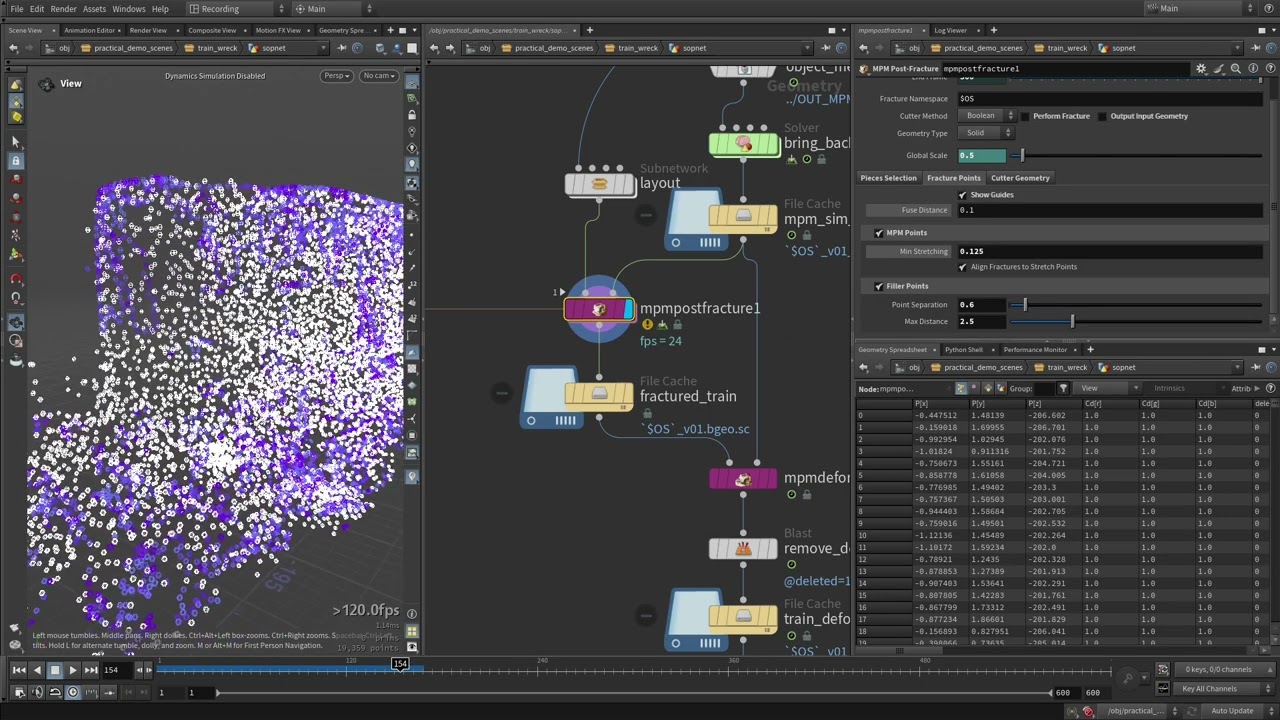 16 | MPM Practical Demo, Train Wreck