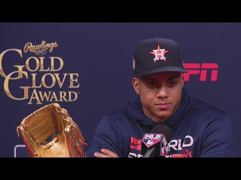 Astros' Jeremy Pena becomes first rookie shortstop to win Gold Glove