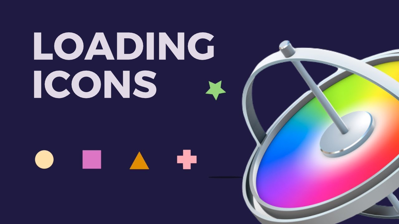 Loading Icons Animation - Apple Motion 5 Tutorial
