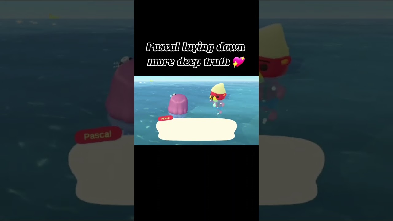 Consider yourself truthed🤣#pascal #acnh #animalcrossing #nintendo #animalcrossingnewhorizons