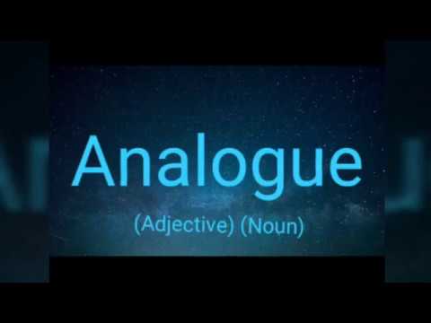 Analogue meaning in Urdu, Definition & Synonyms [UHS word]