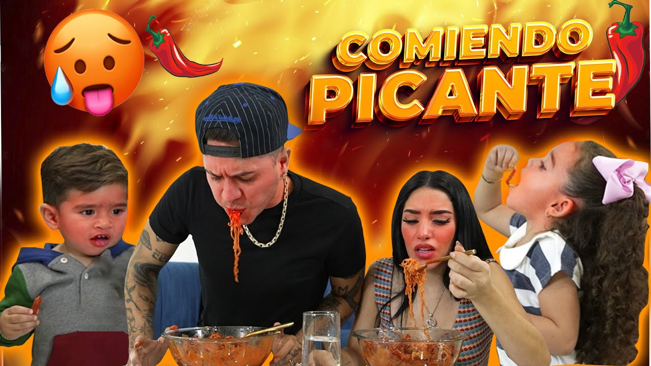 Eating the spiciest food in the world 🥵 🌶 Jukilop | Juan de Dios Pantoja