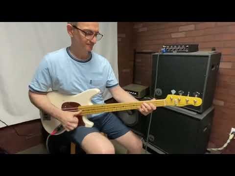 Fender Musicmaster bass version made by Woodcraft electric guitars Ampmaster bass