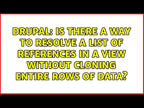 Is there a way to resolve a list of references in a view without cloning entire rows of data?