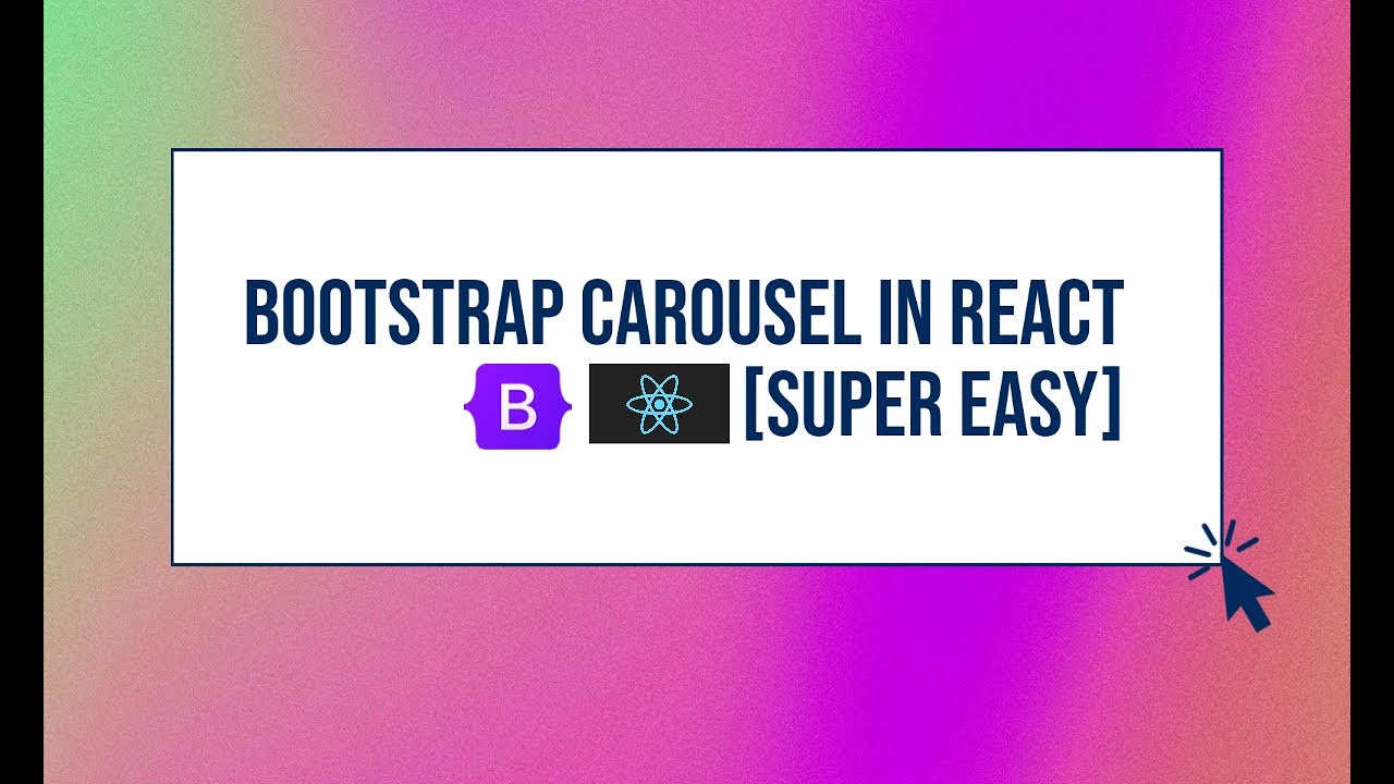 Bootstrap Carousel in React