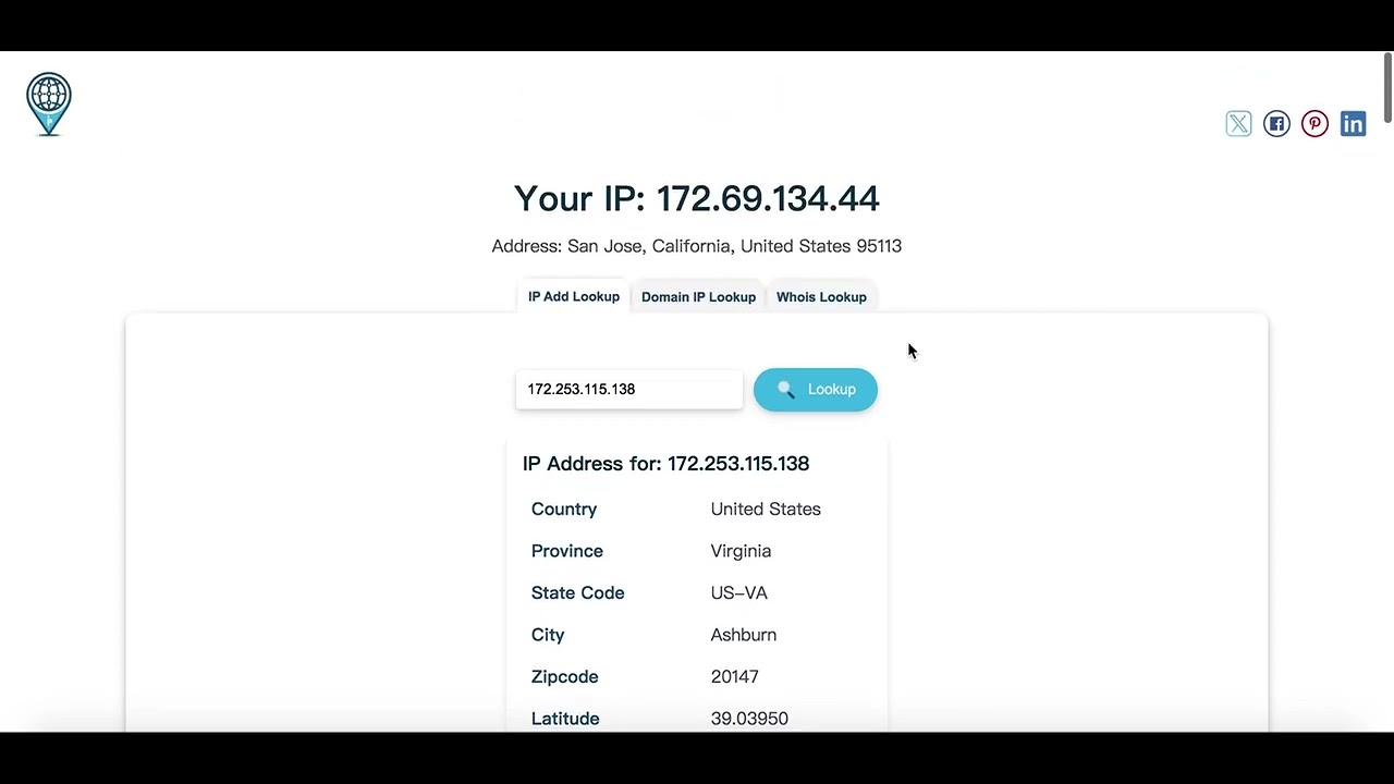 ipaddlookup.com operate introduce