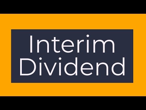 Interim Dividend - Meaning, Class 12, Commerce, Secretarial Practice (SP)