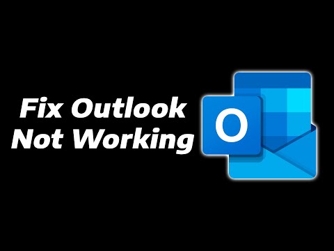 Fix Outlook Not Responding Starting or Opening in Windows 11 | Outlook not Working | How To