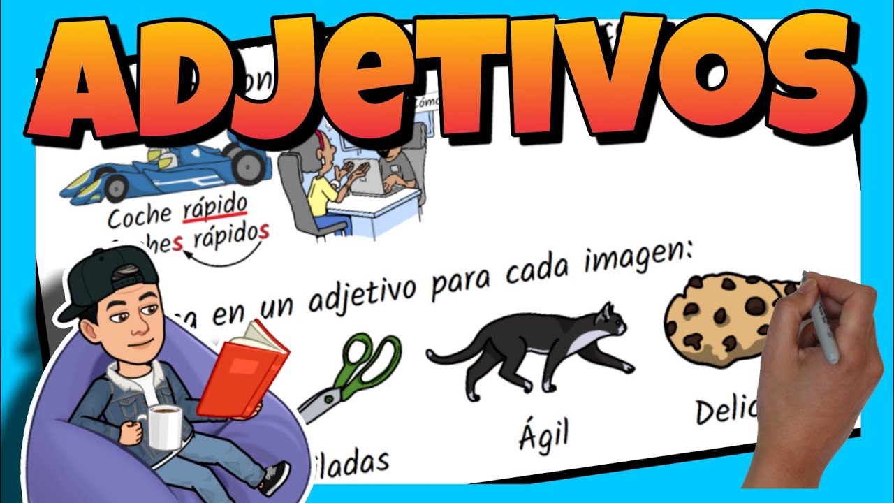 📚 Los ADJETIVOS para NIÑOS de PRIMARIA