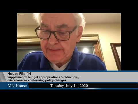 House Ways and Means Committee discusses a supplemental budget bill 7/14/20
