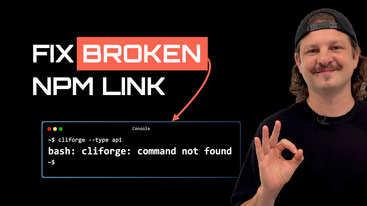npm link “command not found” (Fix your Node.js CLI bin)