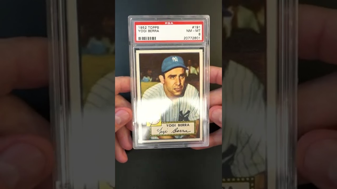 1952 Topps Yogi Berra #191 PSA 8 NM-MT (PWCC-E)