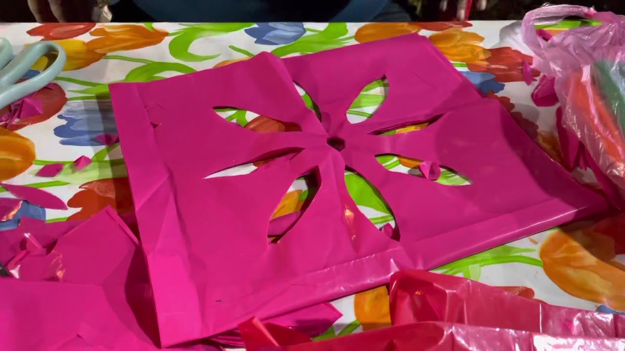 🔴Making Papel Picado (Cut Paper Banners)🔴 Preparations for #XANTOLO 2021🎭👺