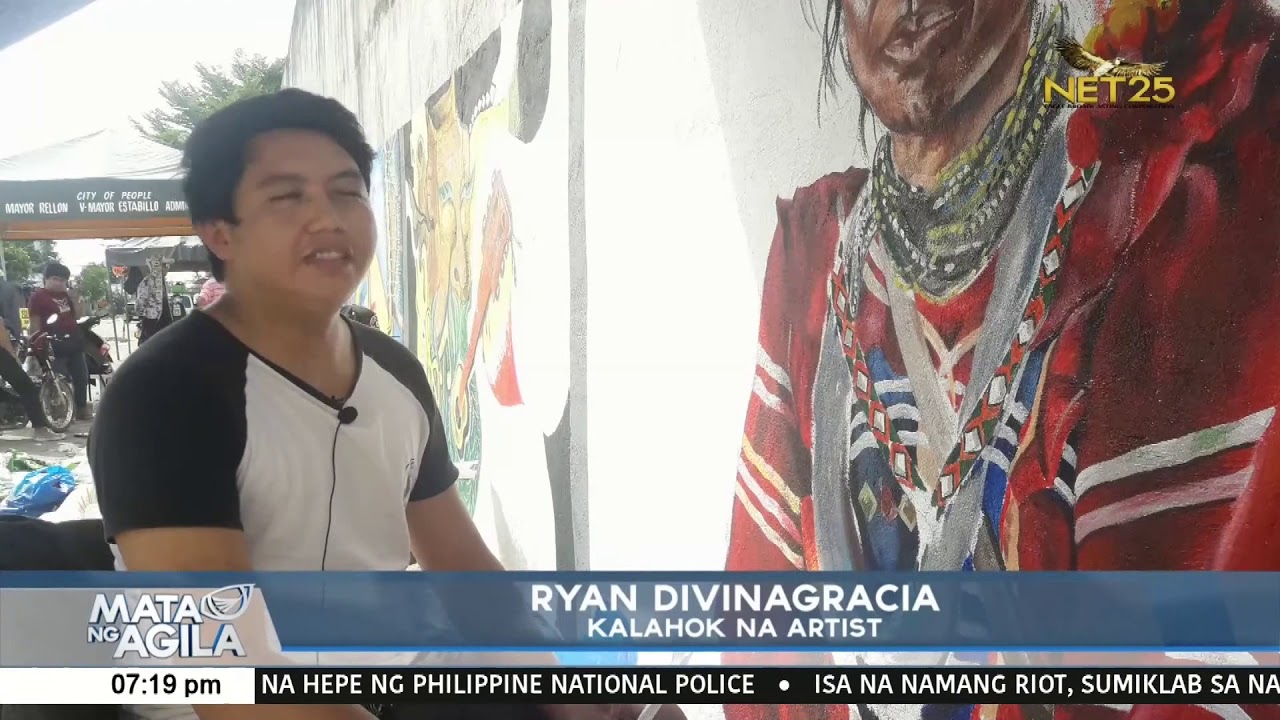 Mural painting competition, nilahukan ng mga kabataan