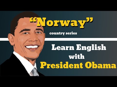 How to pronounce Norway in English ? - Learn English With President Obama - Big Subtitle