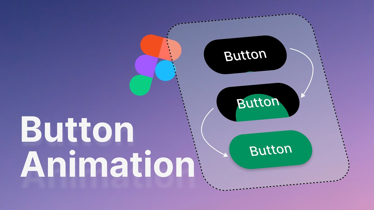 Create AMAZING Button Hover Effect in Figma | Figma Tutorial Animation