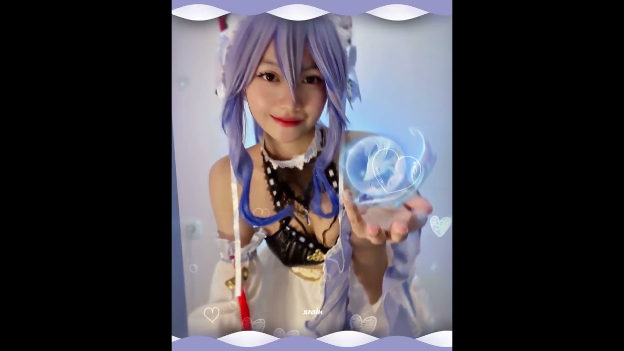 Ganyu cosplay edit pmv