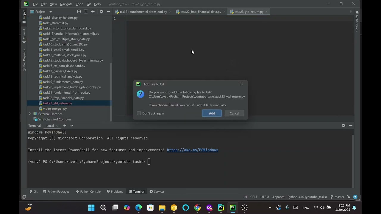 Analyzing market performance in 2024 using Python and Streamlit: Part 1