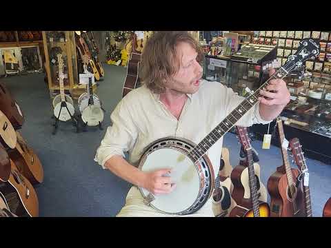 Antoria Butterfly SB-95 1970's 5 String Banjo | Reverb UK