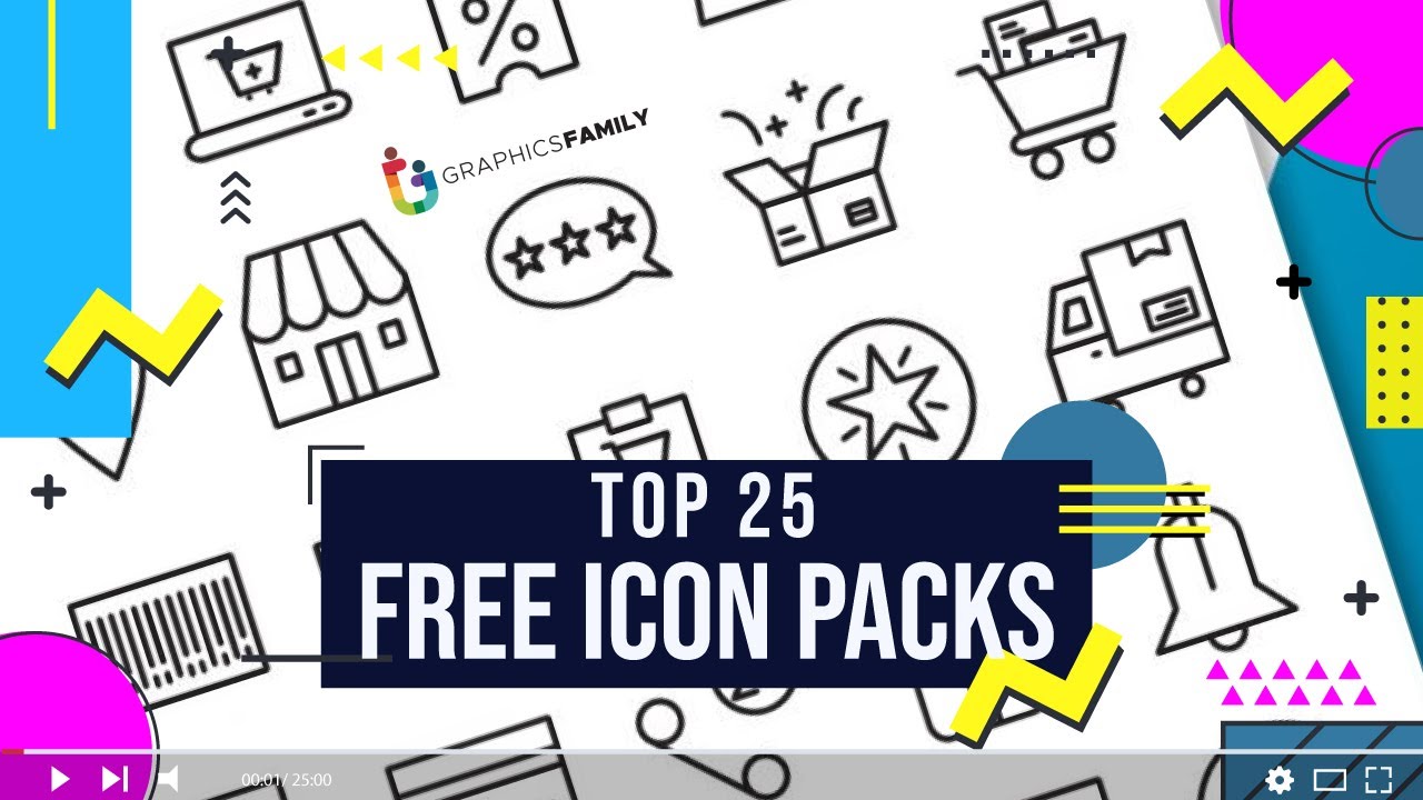Top 25 Best Free Icon Packs