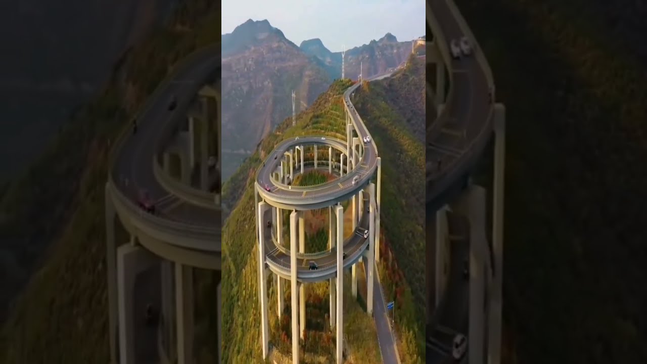 🇨🇳 🇨🇳 3 Story Highway Bridge in Taiyuan #china #shorts #construction #architecture #design