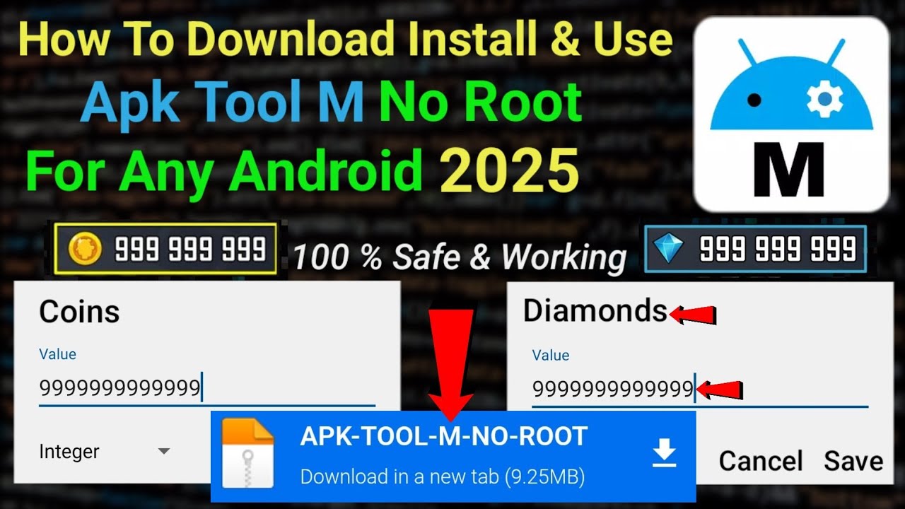 How To Install And Use Apk Tool M No Root For Any Android || 2025