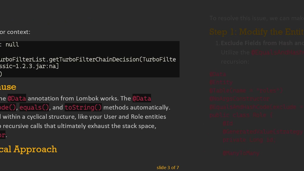 Resolving StackOverflowError in Java Applications: A Guide for Spring Boot Users