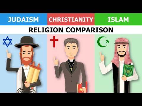 Judaism vs Christianity vs Islam - Religion Comparison