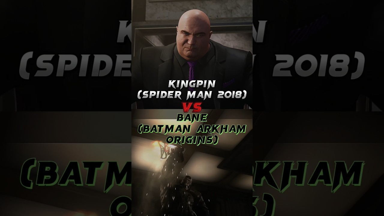 Kingpin vs Bane #games #spiderman #batman #bane #kingpin #shorts #comics