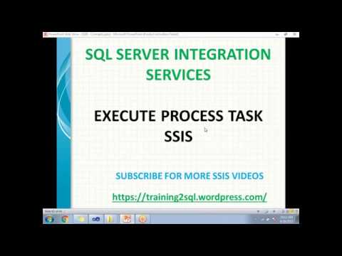 Learn EXECUTE PROCESS TASK IN SSIS | POWER SHELL SCRIPT IN SSIS - Mind Luster