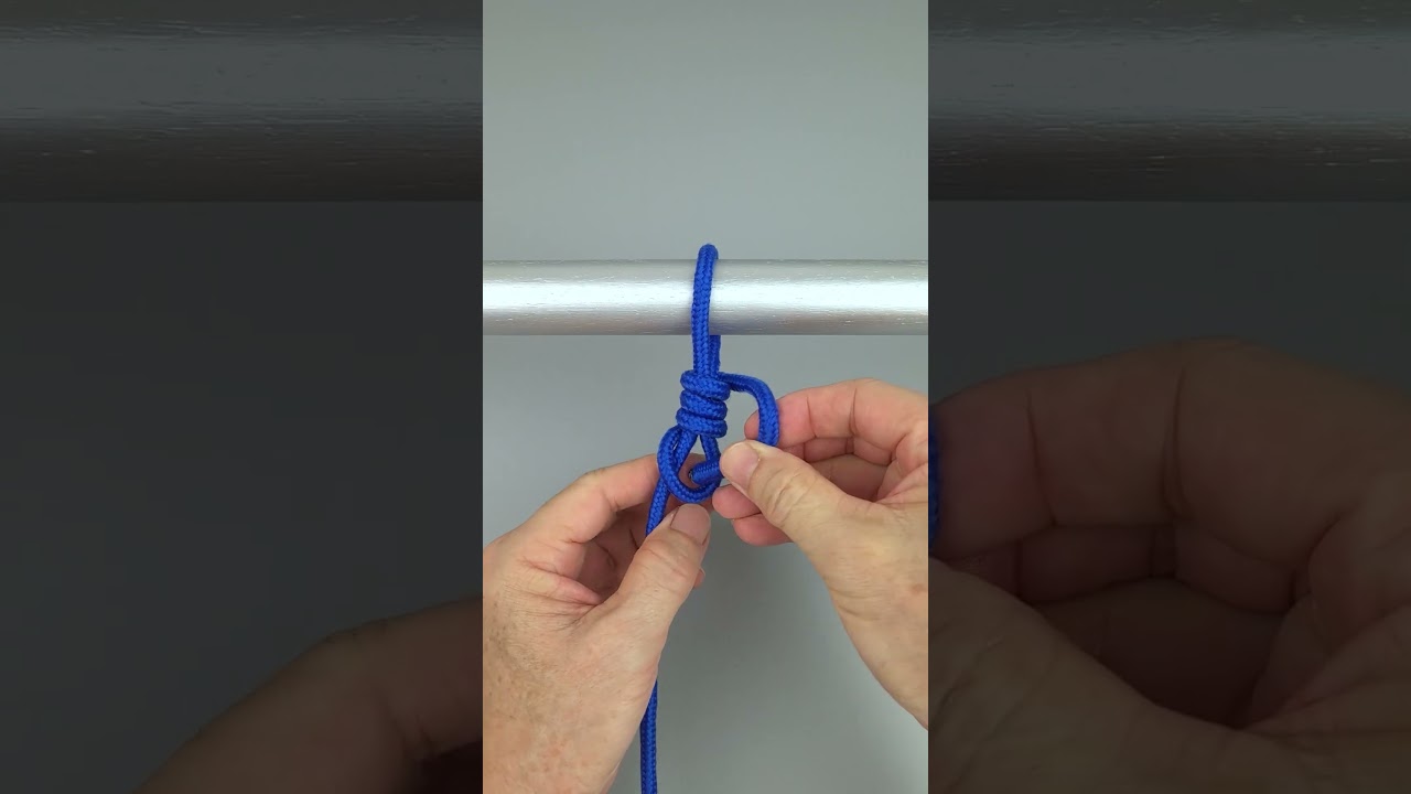 How to tie a secure rope knot