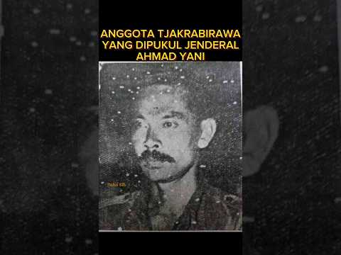 Anggota Tjakrabirawa yang Dipukul Jenderal Ahmad Yani saat G30S PKI #shorts