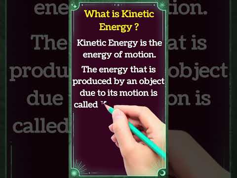 What is Kinetic Energy | Easy Definition of Kinetic Energy with examples | Forms of Energy Physics