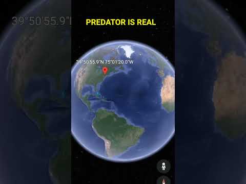 Google Earth Secret Location 🤯 Real Predator Founds On Google Map #shorts @MRINDIANHACKER