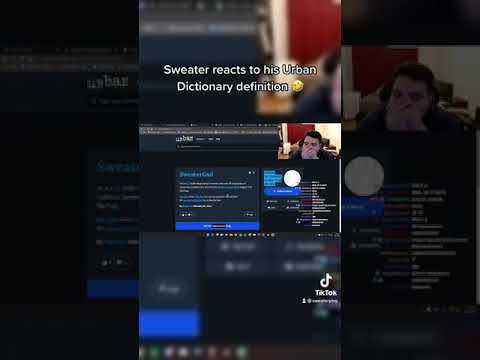 SweaterGxd reads his Urban Dictionary definition #SweaterGxd #urbandictionary #twitch #DaCommunity