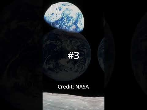 TOP FIVE Photos of Earth From Space! 😱 #Shorts