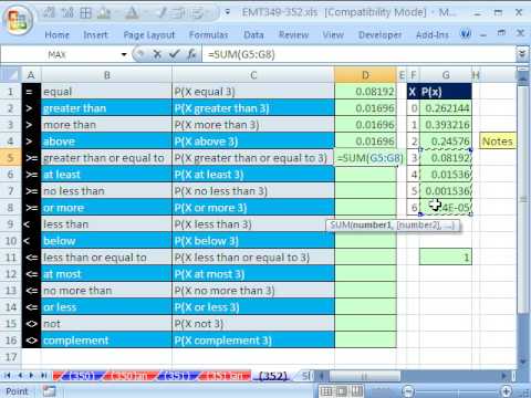Excel Magic Trick 352: English and Math Comparative Operators