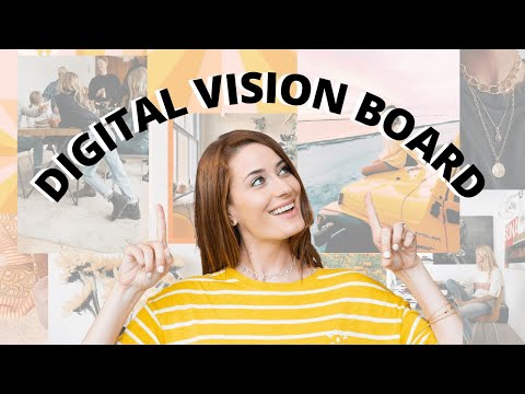 How to Create a Digital Vision Board