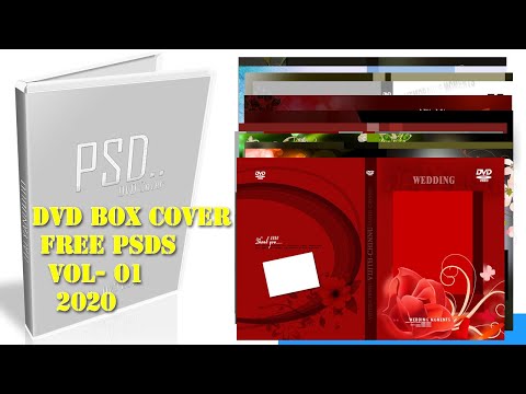 Dvd box cover Psd Templates 2020 | Photoshop tutorials