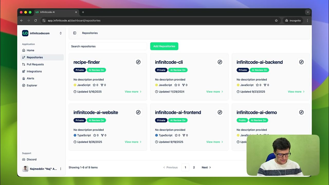 Infinitcode AI: GitHub PR Reviews Tutorial + Setup Walkthrough